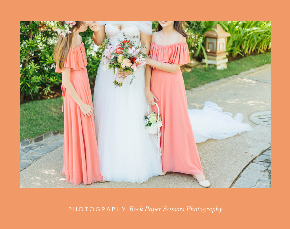 A Tropical Peach Wedding in Cebu | Philippines Wedding Blog