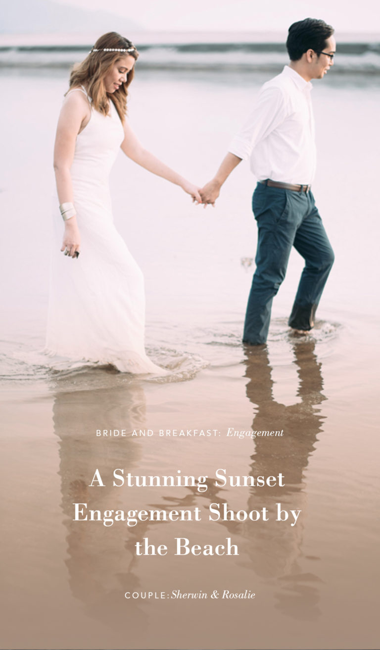 Stunning Sunset Engagement Shoot | Philippines Wedding Blog