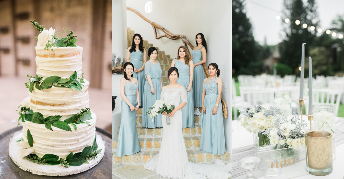 A White and Blue Church Wedding | Philippines Wedding Blog