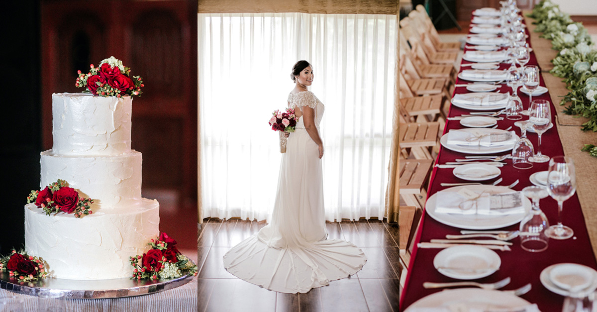 A Burgundy Rustic Wedding | Philippines Wedding Blog