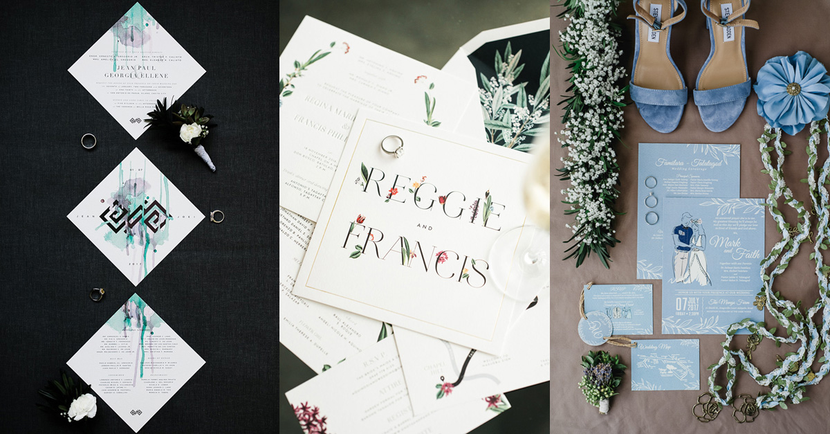 20 Creative Wedding Invitations | Philippines Wedding Blog