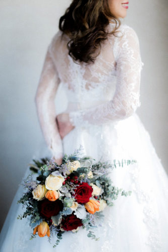 A Church Wedding with Red Hues | Philippines Wedding Blog