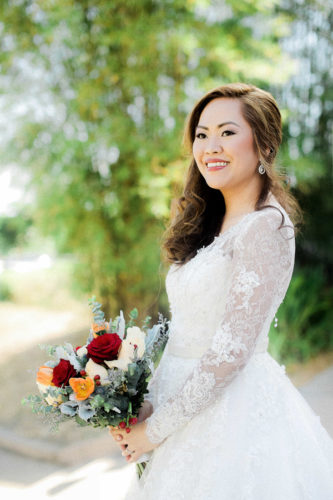 A Church Wedding with Red Hues | Philippines Wedding Blog
