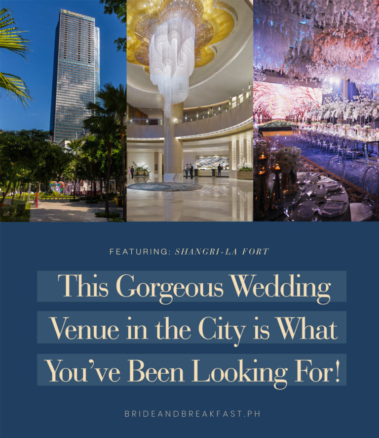 Shangri-La at the Fort Wedding | Philippines Wedding Blog