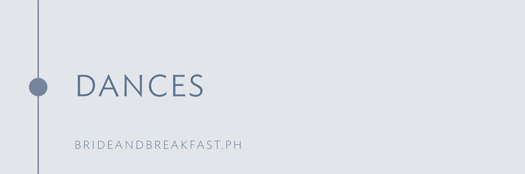 Wedding Reception Program Flow | Philippines Wedding Blog