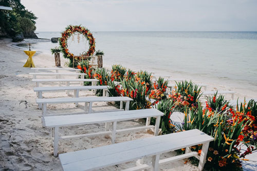 Colorful Bohol Beach Wedding | Philippines Wedding Blog