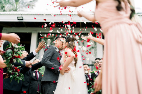 Rustic Pink Red Outdoor Wedding | Philippines Wedding Blog