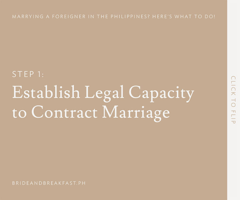 Requirements to marry a foreigner | Philippines Wedding Blog