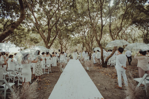 All White Outdoor Wedding | Philippines Wedding Blog