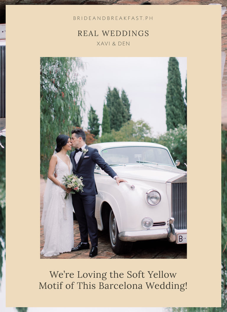Soft Yellow Wedding in Barcelona | Philippines Wedding Blog