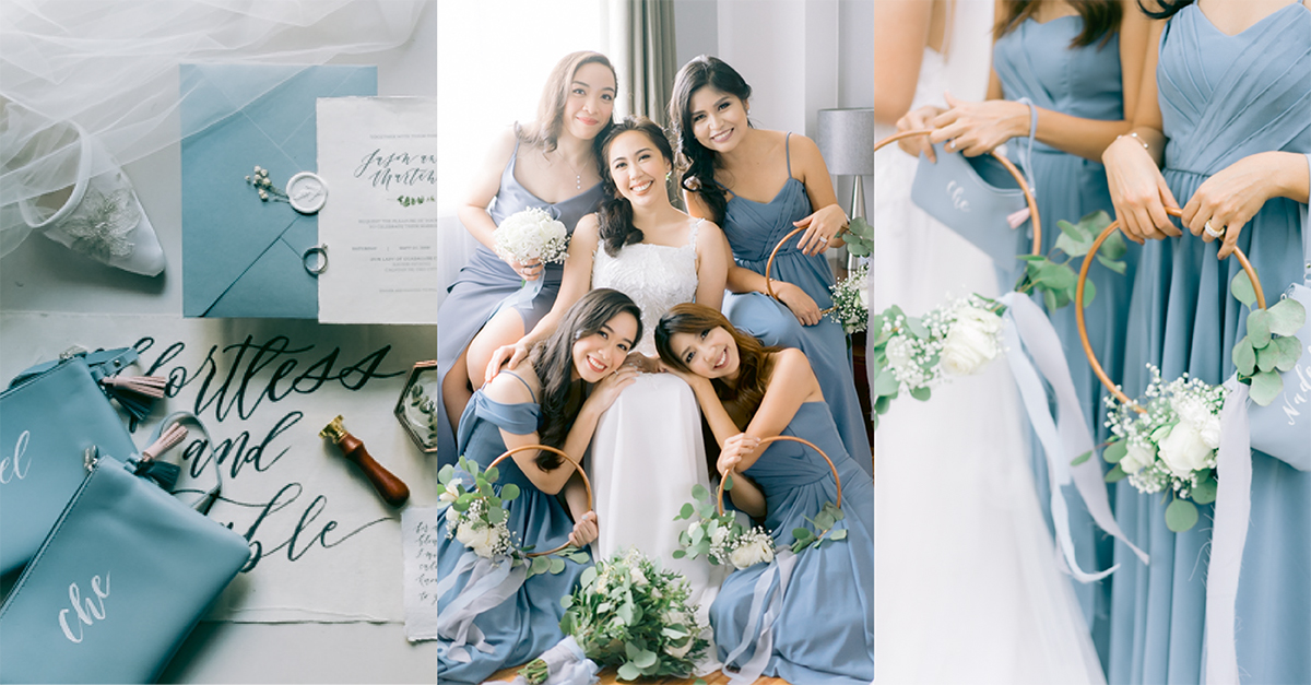 Wedding with Light Blue Details | Philippines Wedding Blog