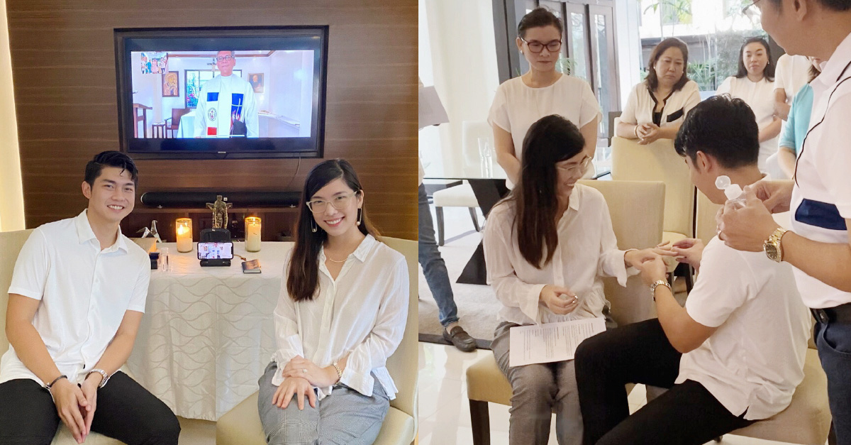 Couple Opted for Virtual Ceremony | Philippines Wedding Blog