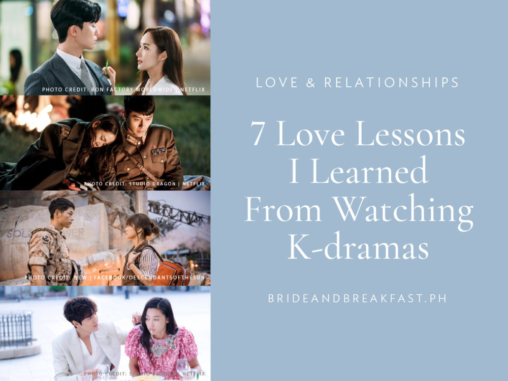 Love and Life Lessons from K-Drama | Philippines Wedding Blog
