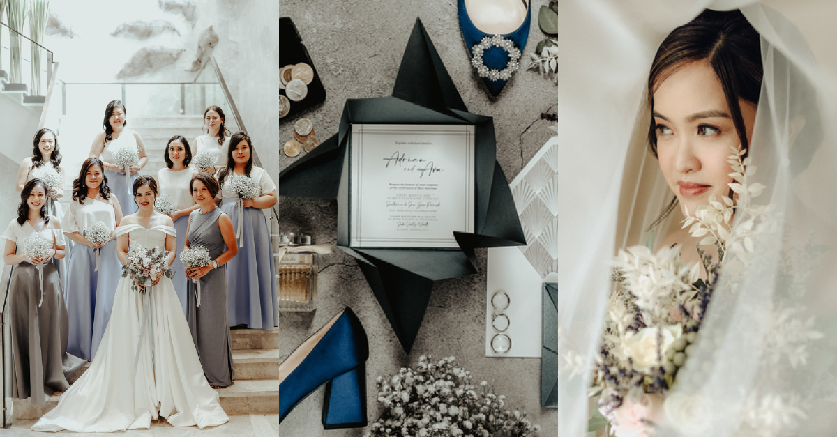 Dusty Blue and Gray Wedding Motif | Philippines Wedding Blog