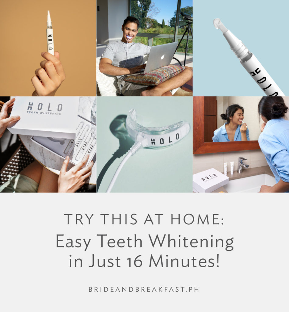 Holo Teeth Whitening at Home | Philippines Wedding Blog