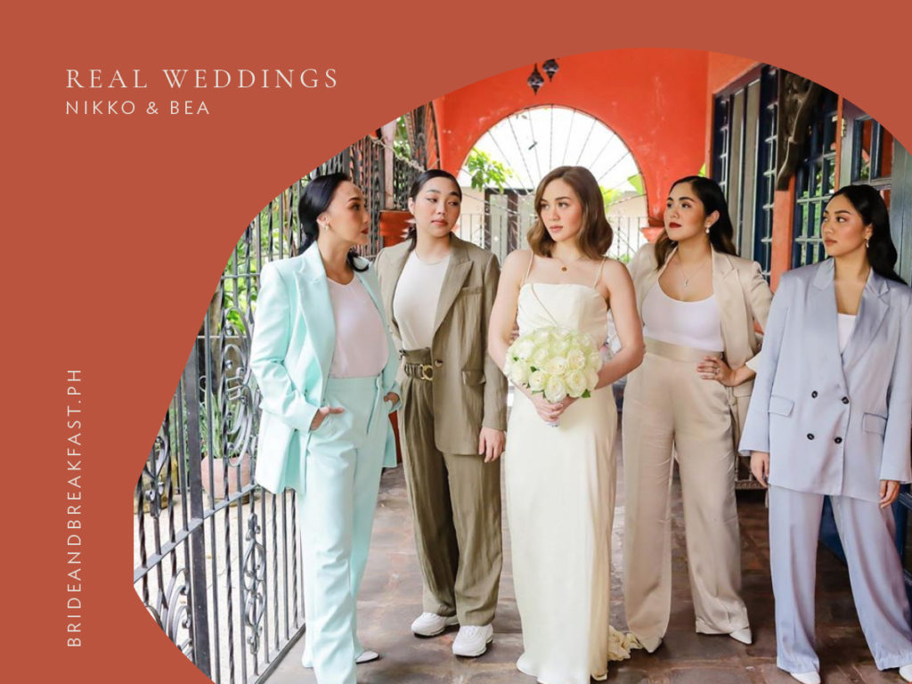 Bride Tribe in Oversized Suits | Philippines Wedding Blog