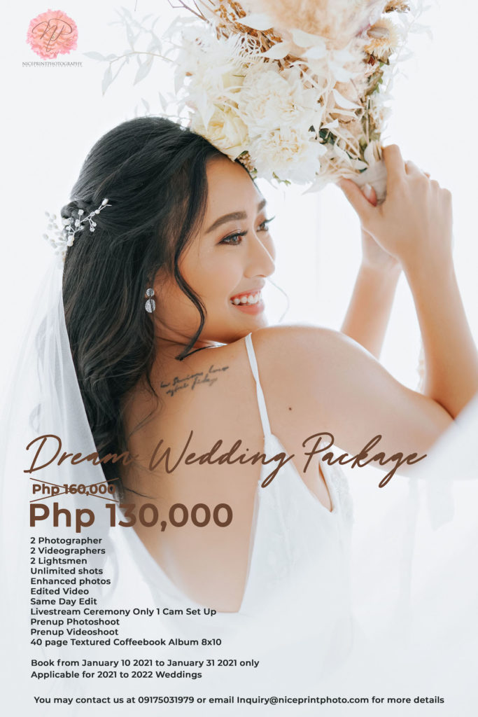 Nice Print Photography Dream Wedding Package | Philippines Wedding Blog