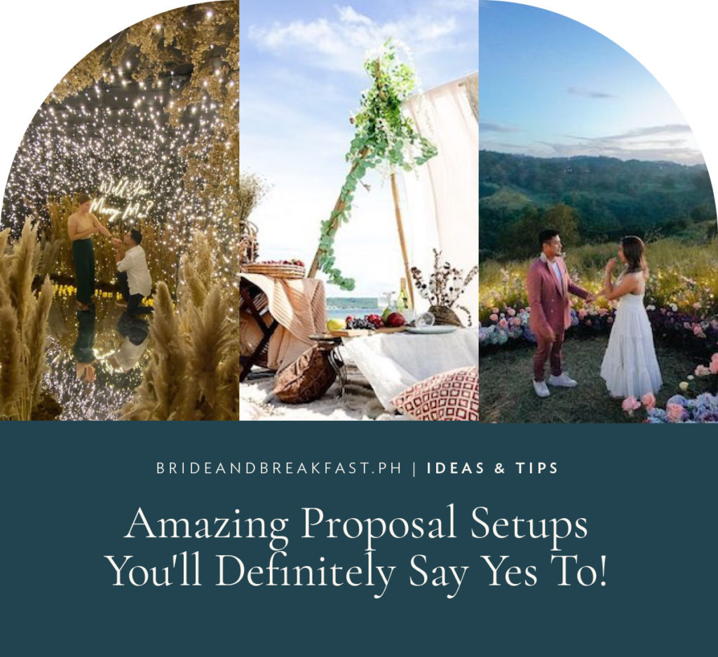 Amazing Proposal Setups | Philippines Wedding Blog