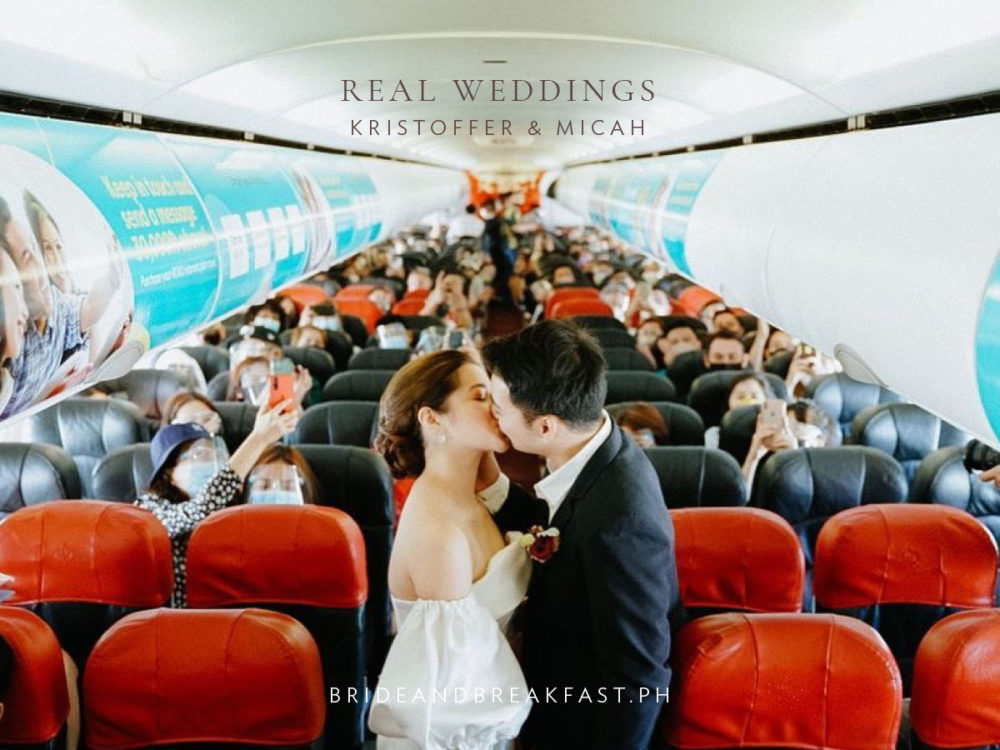 Wedding On Board Aircraft | Philippines Wedding Blog
