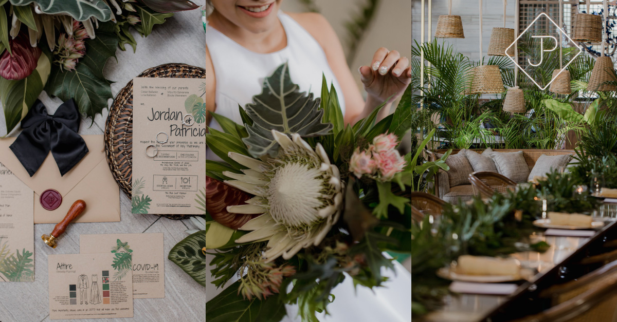 Plants Themed Intimate Wedding | Philippines Wedding Blog