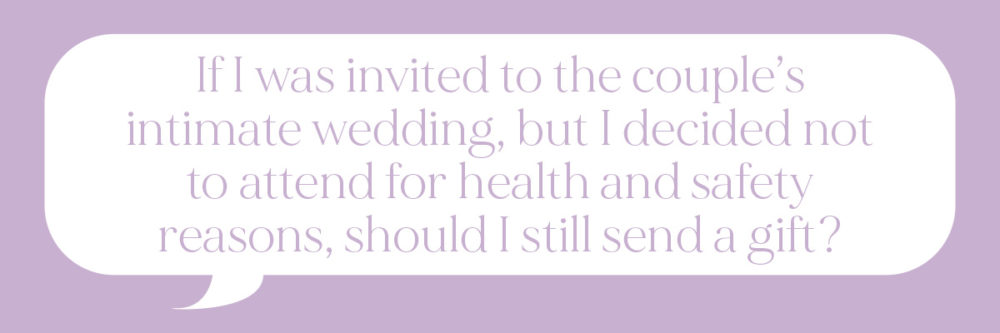 Virtual Wedding Gift Etiquette | Philippines Wedding Blog