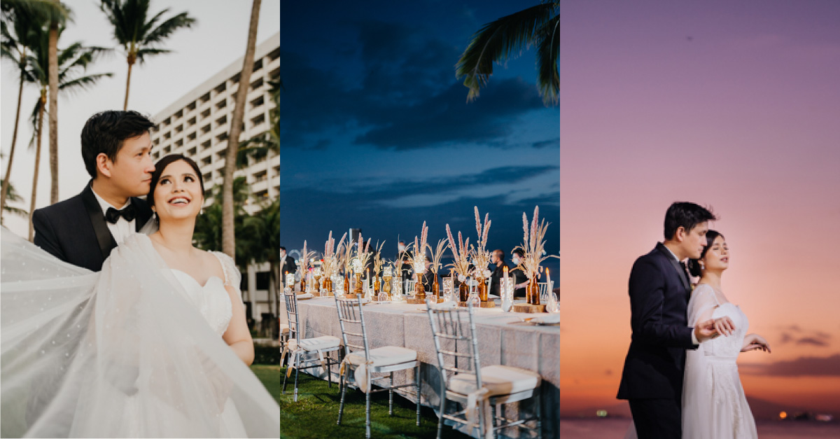 Wedding Under Colorful Sky | Philippines Wedding Blog