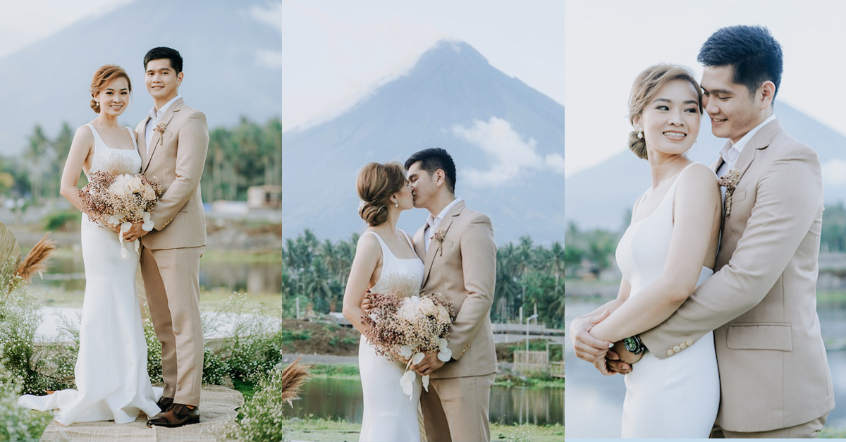 Mayon Volcano Wedding Boho Wedding With A View | Philippines Wedding