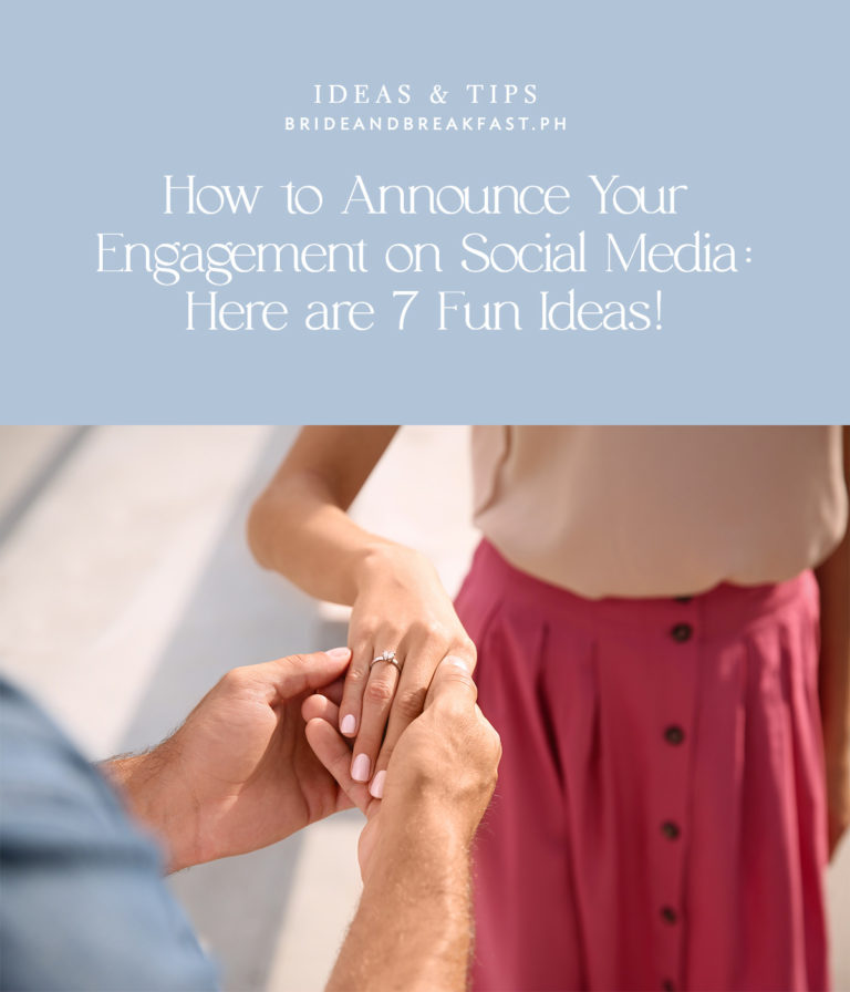 How to Announce Engagement | Philippines Wedding Blog