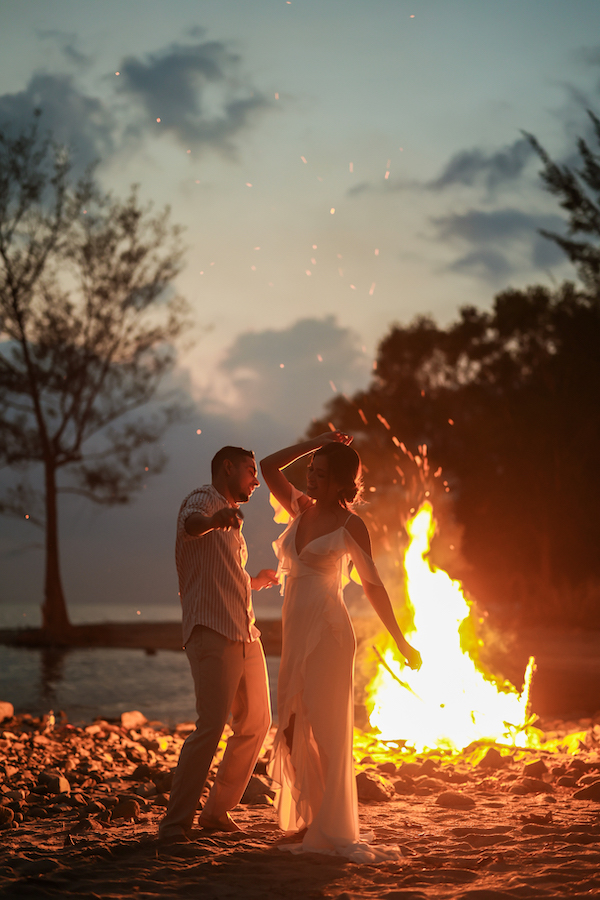 Sam YG Essa Santos Beach Prenup | Philippines Wedding Blog