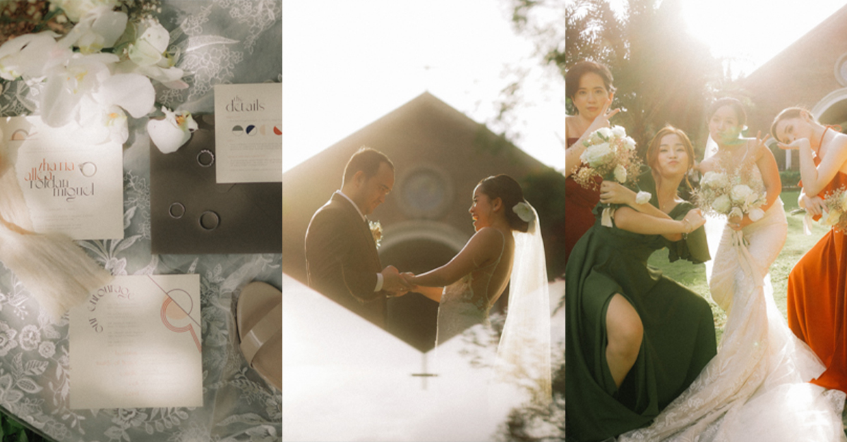 Sunset Colored Wedding | Philippines Wedding Blog