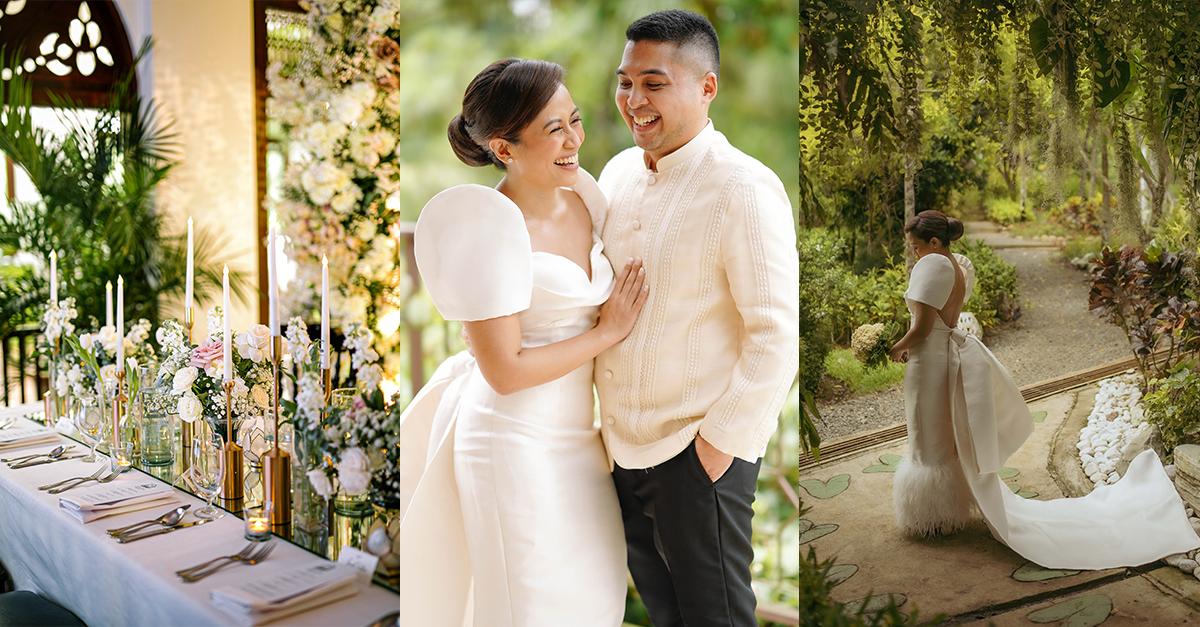 Terno Sampaguita Heirloom Wedding | Philippines Wedding Blog