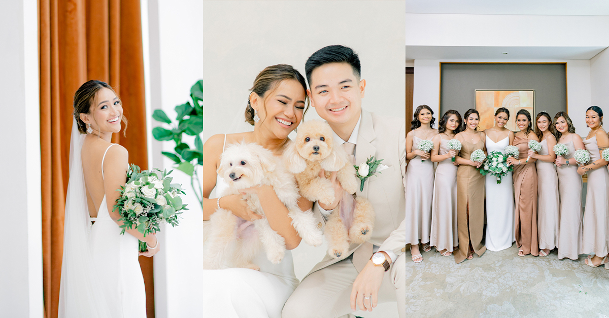 A Post-Nup Shoot with the Dogs | Philippines Wedding Blog