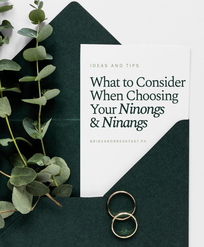 Choosing Principal Sponsors | Philippines Wedding Blog