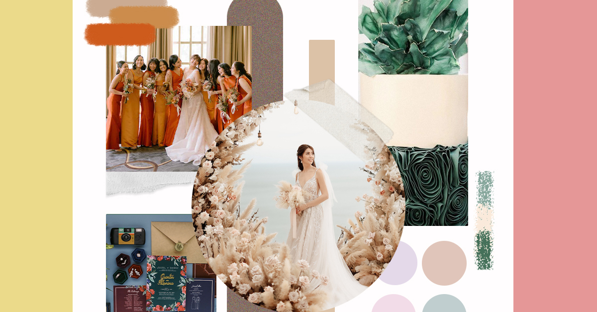 Look Back at 2022 Color Palettes | Philippines Wedding Blog