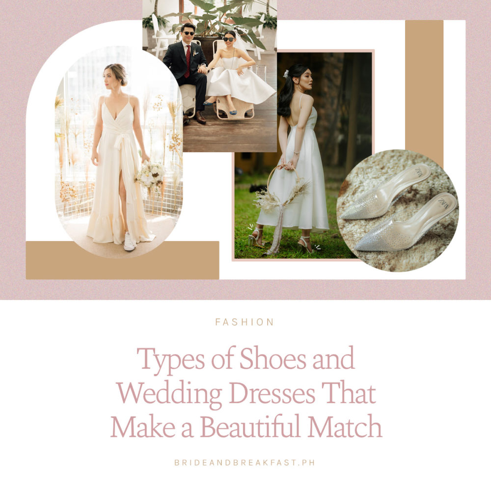Shoes and Wedding Dress Match | Philippines Wedding Blog