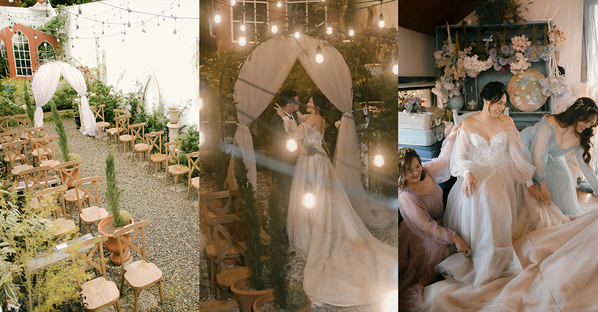 Wedding in Own Garden | Philippines Wedding Blog
