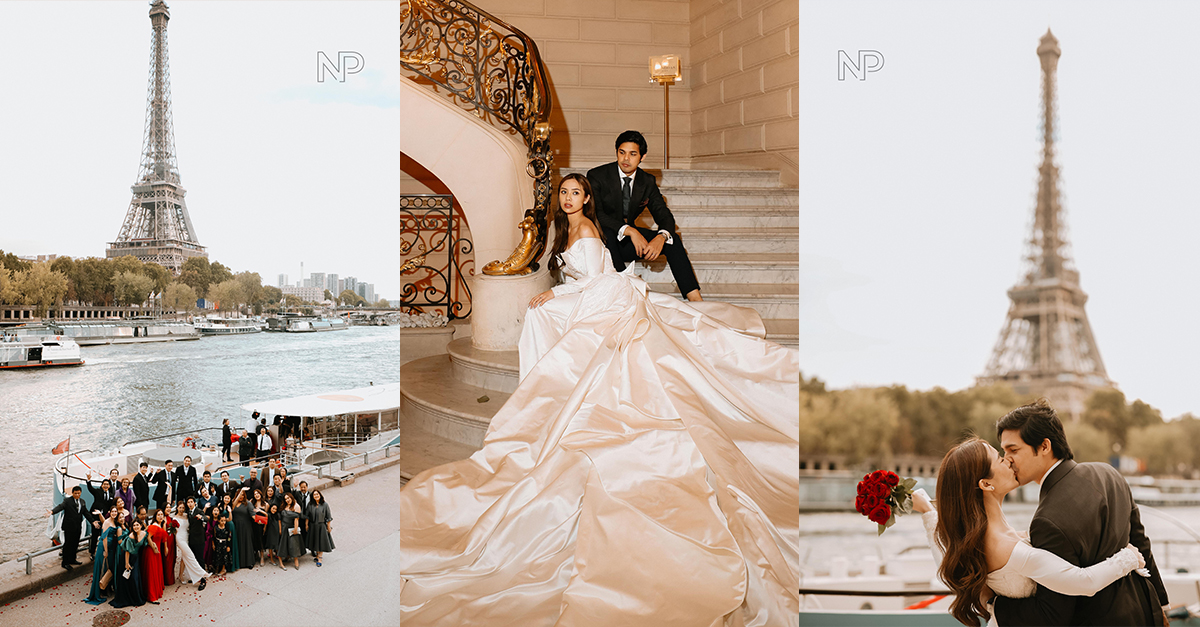 Wedding in Front of Eiffel Tower | Philippines Wedding Blog