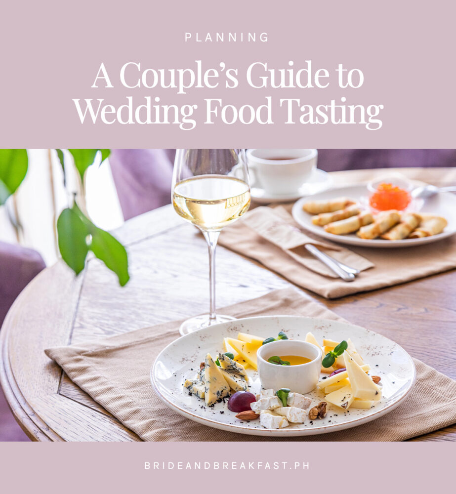 Wedding Food Tasting Guide | Philippines Wedding Blog