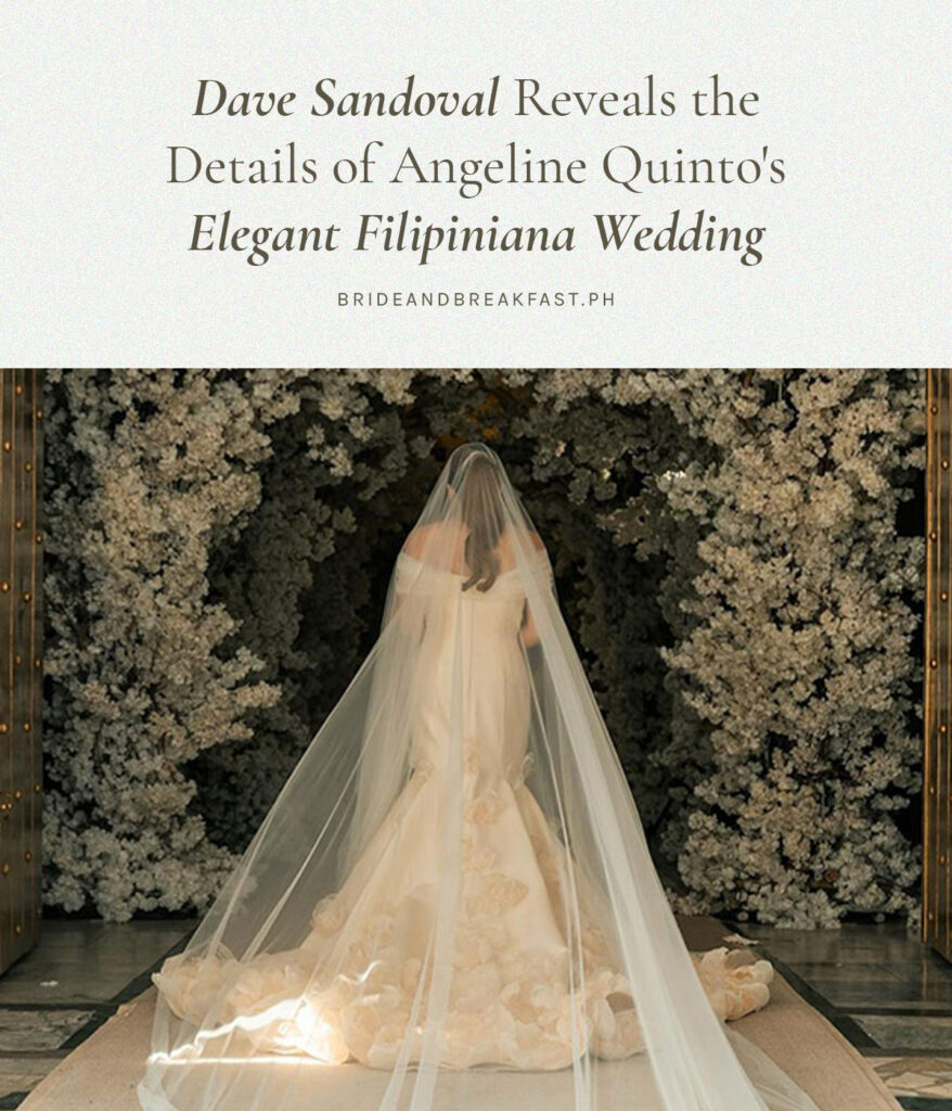 Angeline Quinto Wedding Styling | Philippines Wedding Blog
