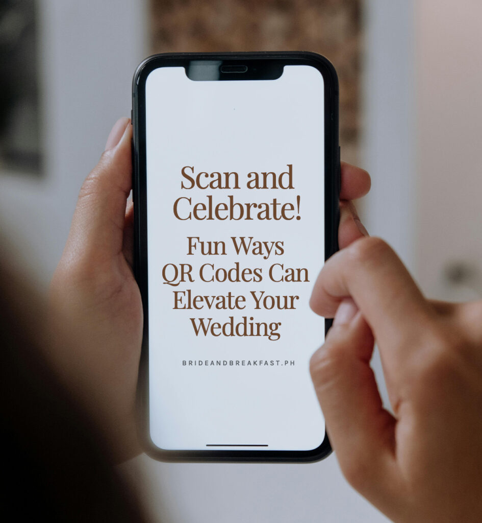 Creative Wedding QR Codes | Philippines Wedding Blog