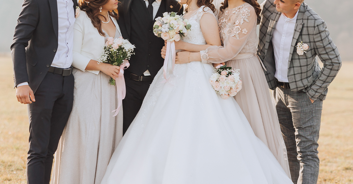 Wedding entourage 60 photos - Astyledwedding.com