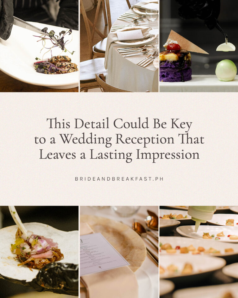 Josiah's Catering Plated Dinner | Philippines Wedding Blog
