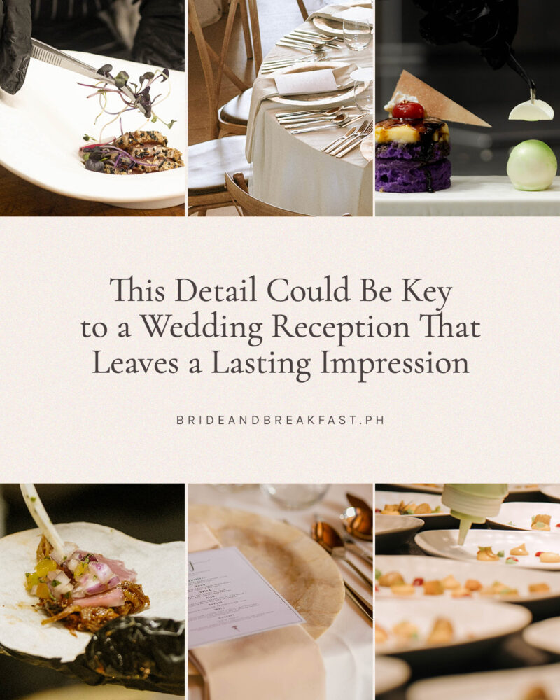 Josiah's Catering Plated Dinner | Philippines Wedding Blog