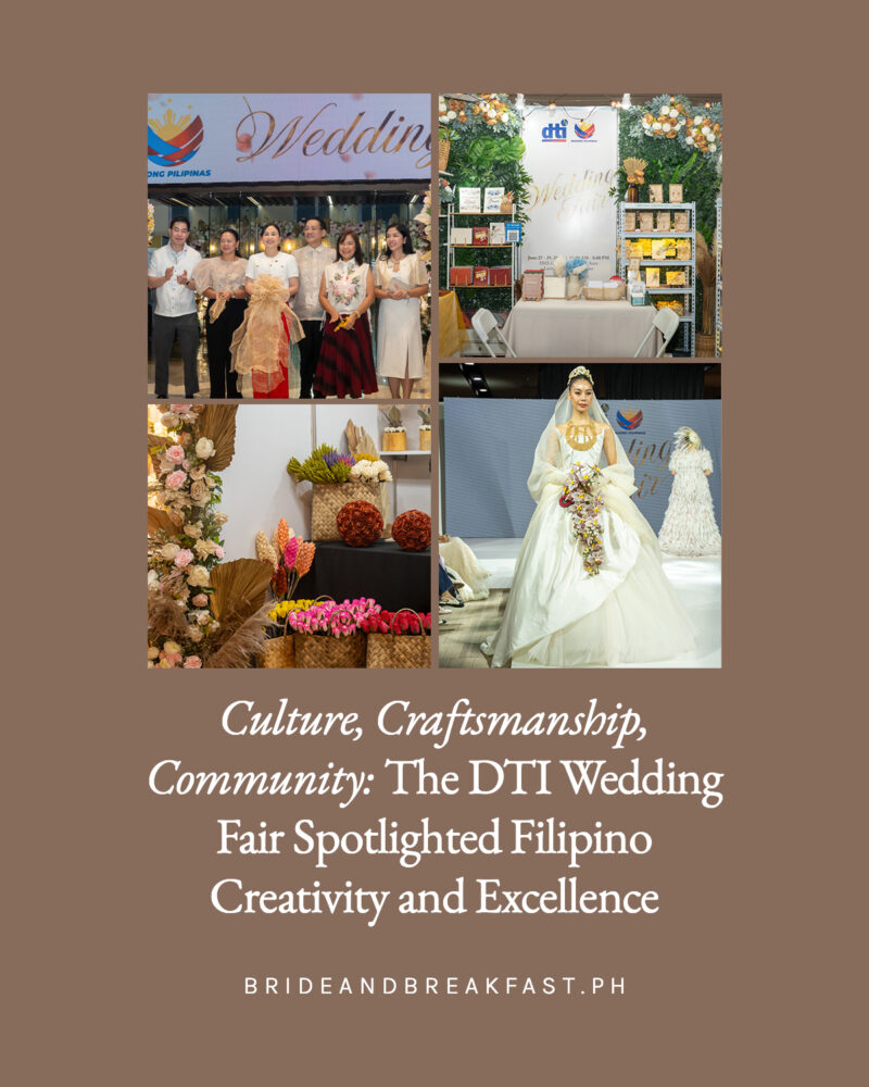 DTI Wedding Fair Recap 2025 | Philippines Wedding Blog